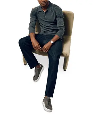 REISS Finley Nubuck Sneakers