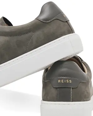 REISS Finley Nubuck Sneakers