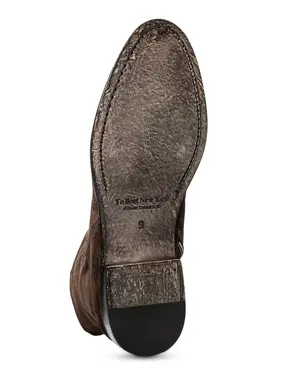 To Boot New York Brentwood Brogue Leather Boots - Brown Suede