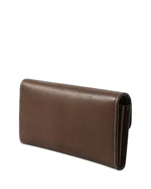 Veronica Beard Stitched Leather Crossbody