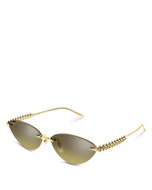 Cartier Cat Eye Sunglasses, 58mm