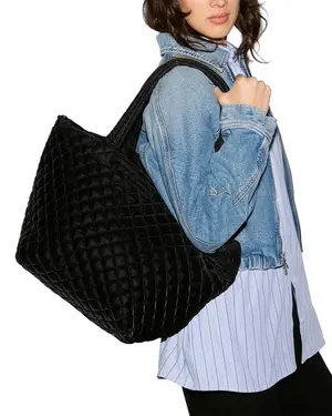 Mz Wallace Medium Metro Quilted Tote