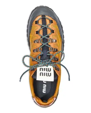 Miu Miu Tyre Nylon Sneakers