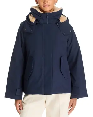 SAVE THE DUCK Solana Faux Fur Lined Coat