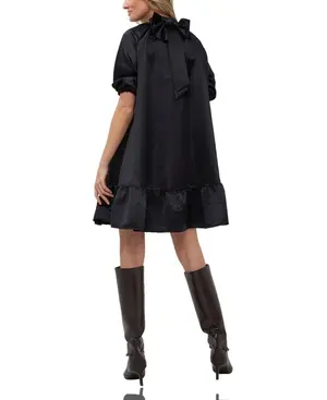 MARIELLE STOKKELAAR Grace Bow-tied Dress