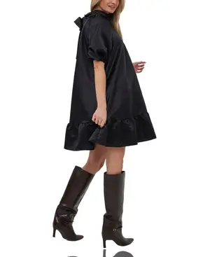 MARIELLE STOKKELAAR Grace Bow-tied Dress
