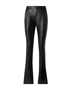 Pinko Pereschia Coated Trousers - Black