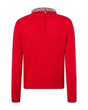 Pinko Berlino Crewneck Sweater - Red