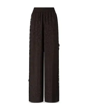 Pinko Philesia Jacquard Drawstring Pants