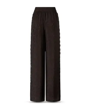 Pinko Philesia Jacquard Drawstring Pants