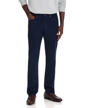 Boglioli Finewale Stretch Corduroy Five Pocket Pants - Navy