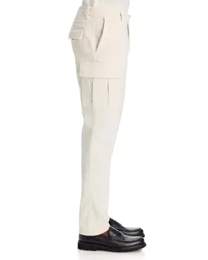 Eleventy Cotton Modal Stretch Corduroy Cargo Pants