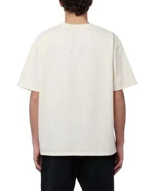 R H U D E Desert Crest Cotton Crewneck Logo T-shirt