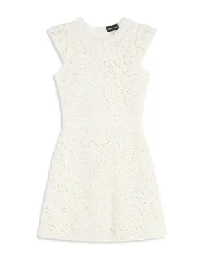 Emporio Armani Cornely Embroidered Dress