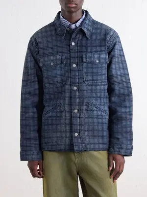 Ralph Lauren Holland Checked Denim Jacket - Blue