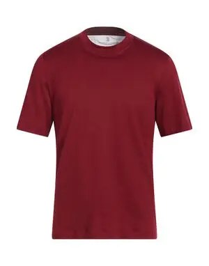 Brunello Cucinelli T-shirt Brick Size Cotton