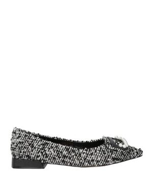 TOSCA BLU Ballet Flats Size Textile Fibers - White