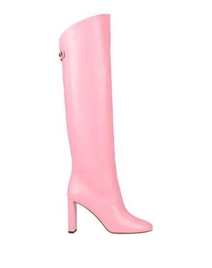 MAISON SKORPIOS Boot Turquoise Size Leather - Pink