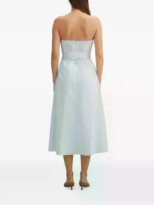 EVER NEW Melissa Gathered Tie-waist Midi Dress