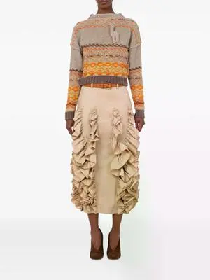 Moschino Fair Isle Intarsia Sweater