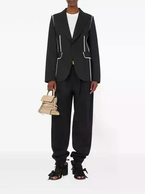 Moschino Piped Pleated-back Jacket