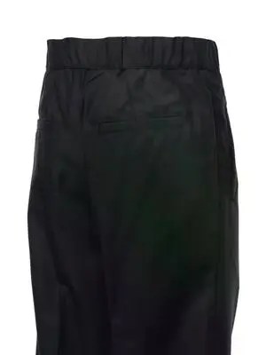 GIULIANO GALIANO Noak Elasticated-waistband Pressed-crease Trousers