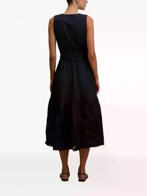 EVER NEW Evie Embroidered Midi Dress