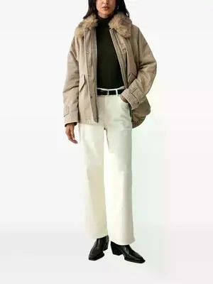 Marc O'polo Roll-neck Long-sleeve Sweater - Brown