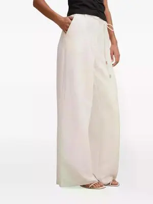 EVER NEW Myla Wide-leg Trousers - Neutrals