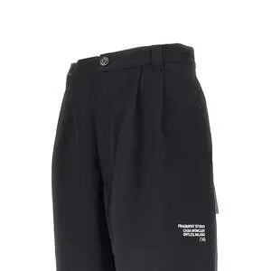 MONCLER X FRAGMENT Cotton Gabardine Pants With Darts