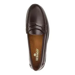 SEBAGO Ferrara' Leather Loafers - Brown