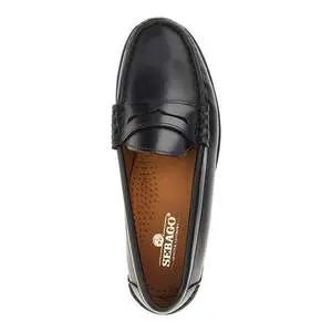 SEBAGO Ferrara' Leather Loafers - Black