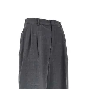 THESTROY Double Dart Light Wool Pants