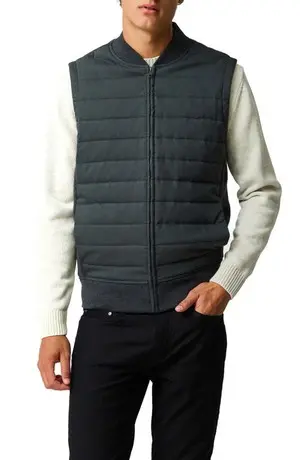 Rodd & Gunn Woodside Quilted Vest - Pewter