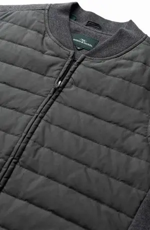 Rodd & Gunn Woodside Quilted Vest - Pewter