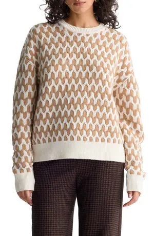 Diane Von Furstenberg Volto Wool & Cashmere Sweater - Ecru