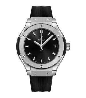HUBLOT Titanium Classic Fusion Watch - Black