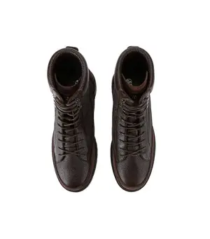 Brunello Cucinelli Leather Lace-up Ankle Boots