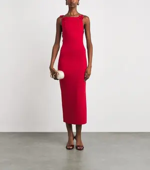Cult Gaia Knitted Giuliana Midi Dress