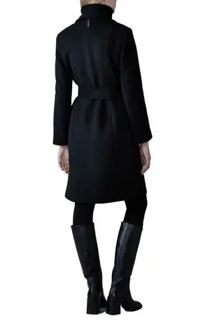 Mackage Norita Wool Coat With Removable Bib