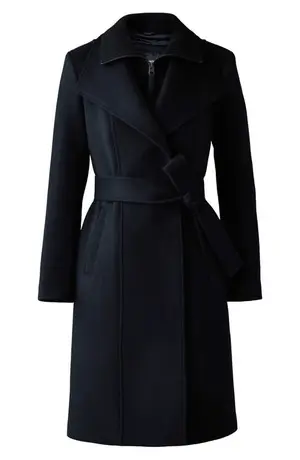 Mackage Norita Wool Coat With Removable Bib