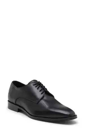 JOHN W. NORDSTROM® Siena Plain Toe Derby - Black Leather