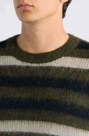 ALLSAINTS Sammie Merino Wool & Alpaca Blend Sweater - Wild Green