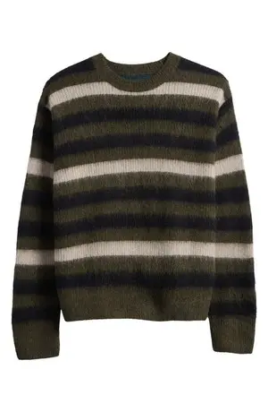 ALLSAINTS Sammie Merino Wool & Alpaca Blend Sweater - Wild Green