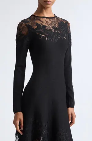 Ulla Johnson Clemence Long Sleeve Lace Dress