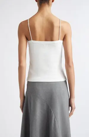 ST. AGNI Square Neck Organic Cotton Cami