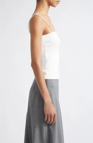ST. AGNI Square Neck Organic Cotton Cami