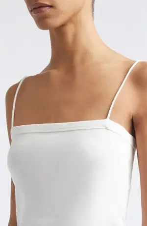 ST. AGNI Square Neck Organic Cotton Cami