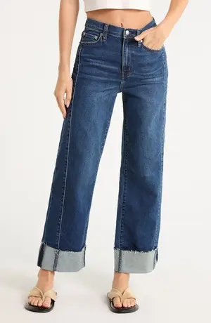 DAZE Pleaser Cuffed Jeans - Slow Motion