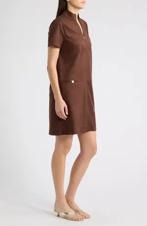 Lilly Pulitzer® Split Neck Shift Dress